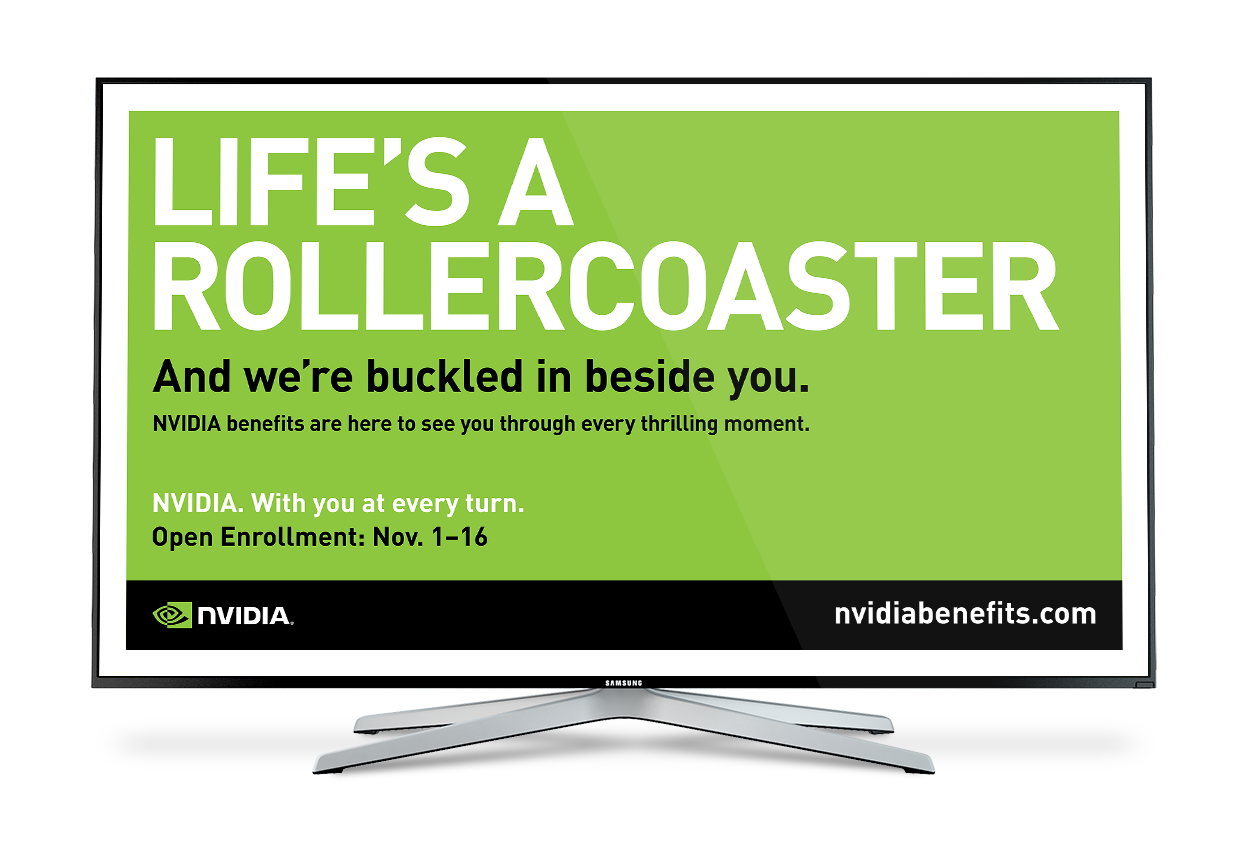 NVIDIA Employee Benefits Marketing