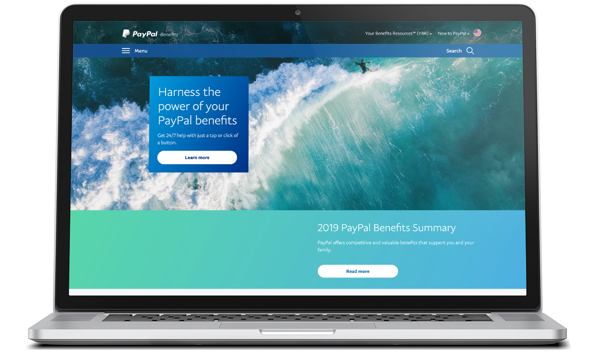 A Benefits Website for Employees Worldwide